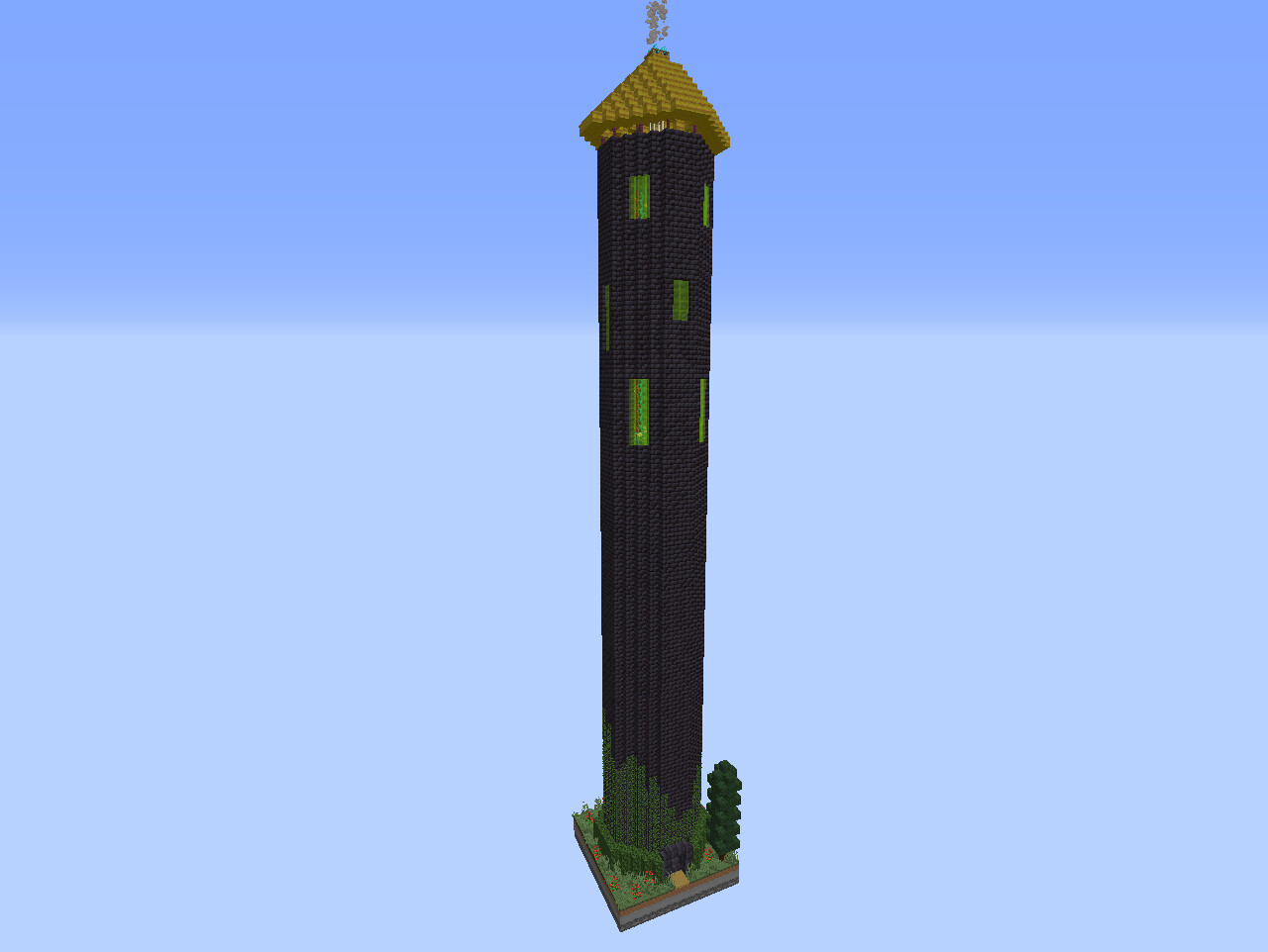 The Witch Tower (One Chunk Challenge) Minecraft Map