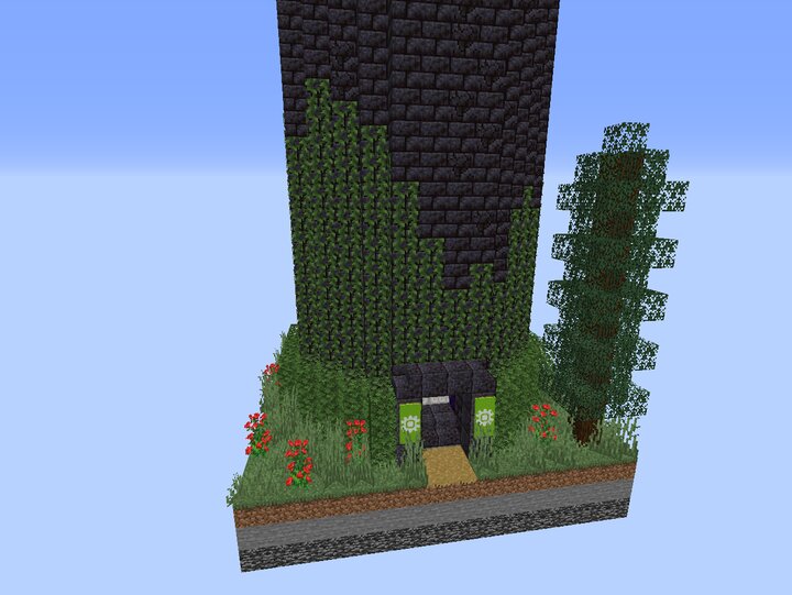 The Witch Tower (One Chunk Challenge) Minecraft Map