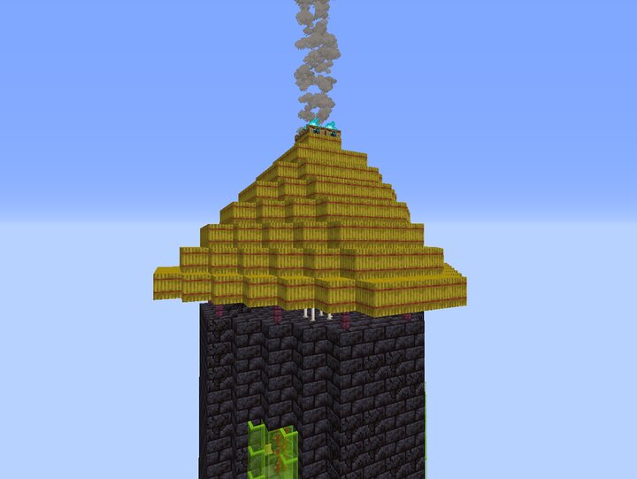 The Witch Tower (One Chunk Challenge) Minecraft Map