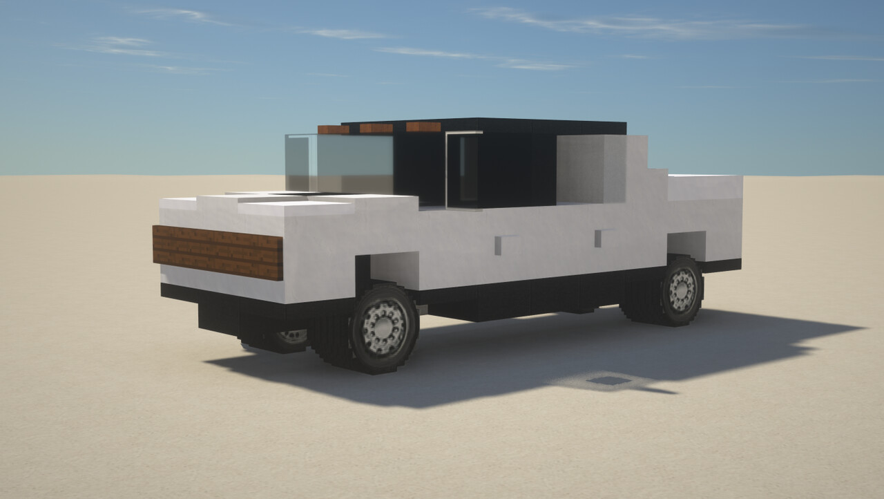 2021 GMC Hummer EV Minecraft Map