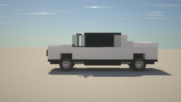 2021 GMC Hummer EV Minecraft Map