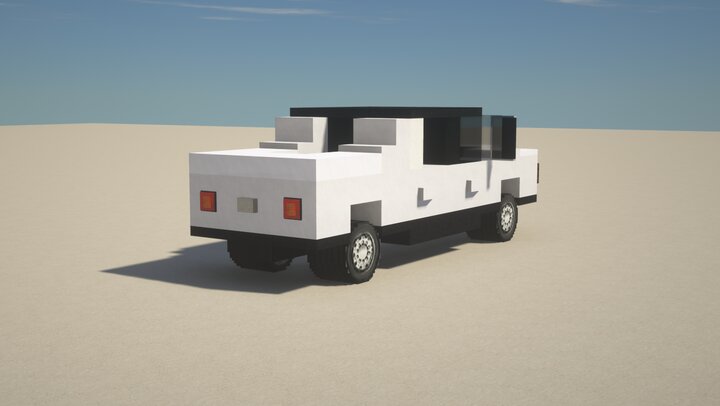 2021 GMC Hummer EV Minecraft Map