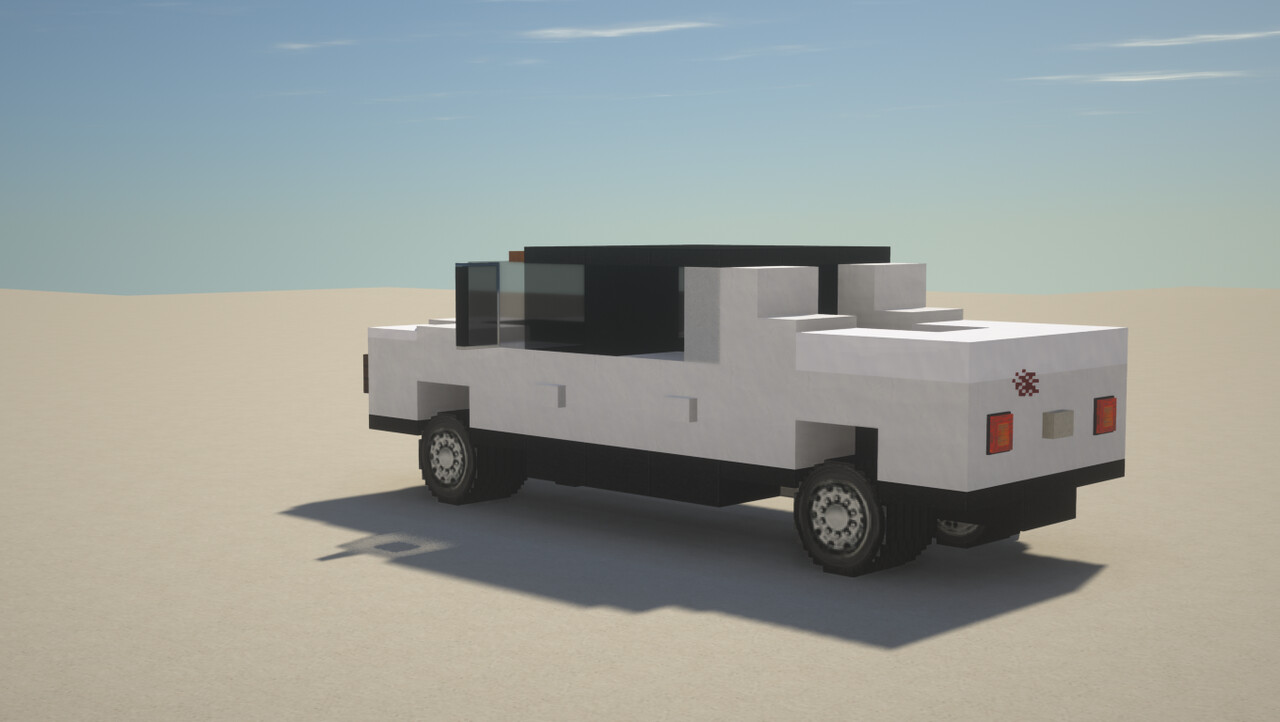 2021 GMC Hummer EV Minecraft Map