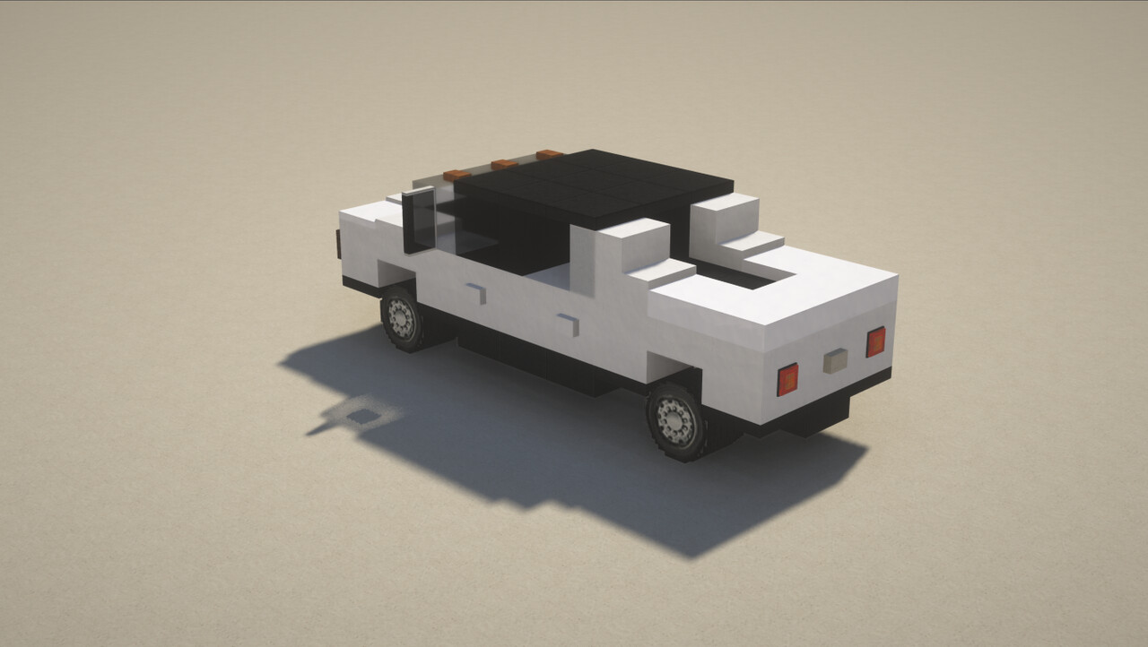 2021 GMC Hummer EV Minecraft Map