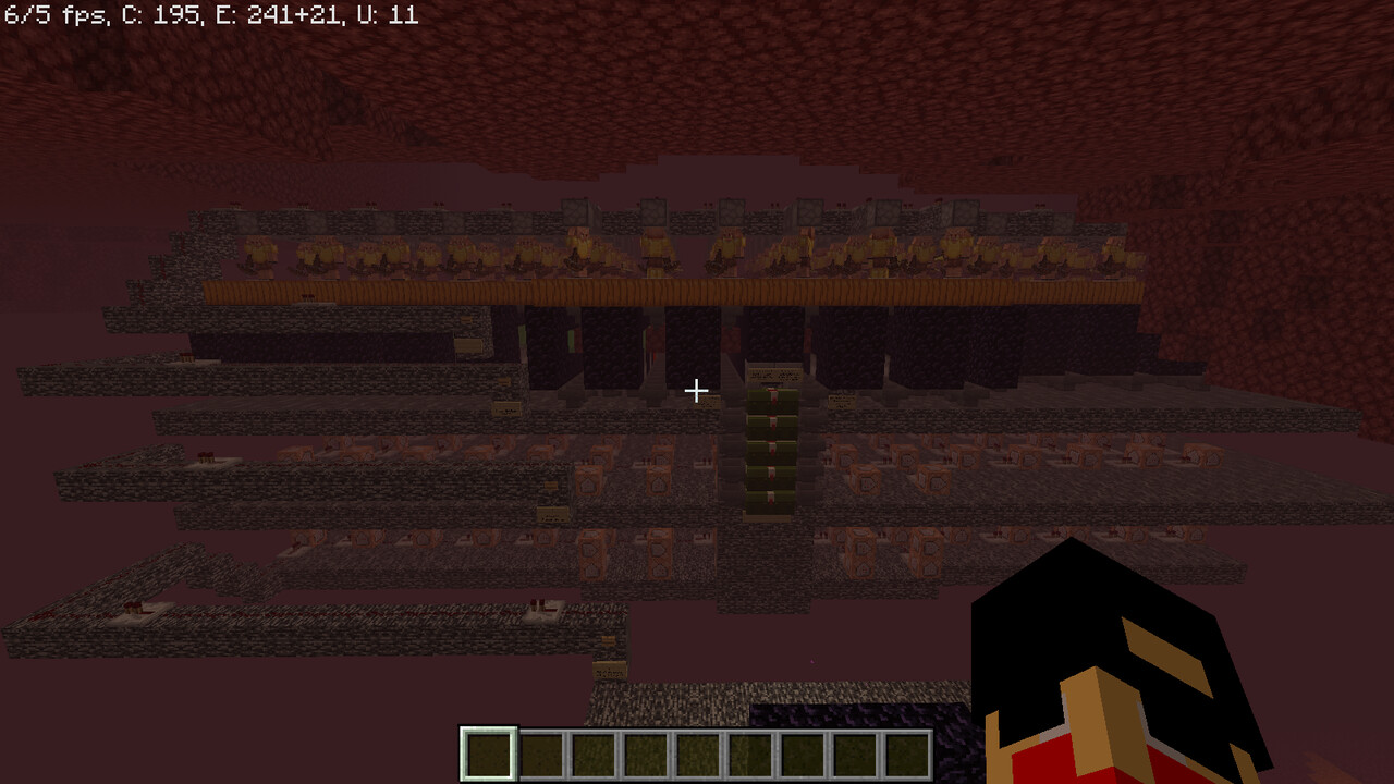 262 Piglin bartering Minecraft Map