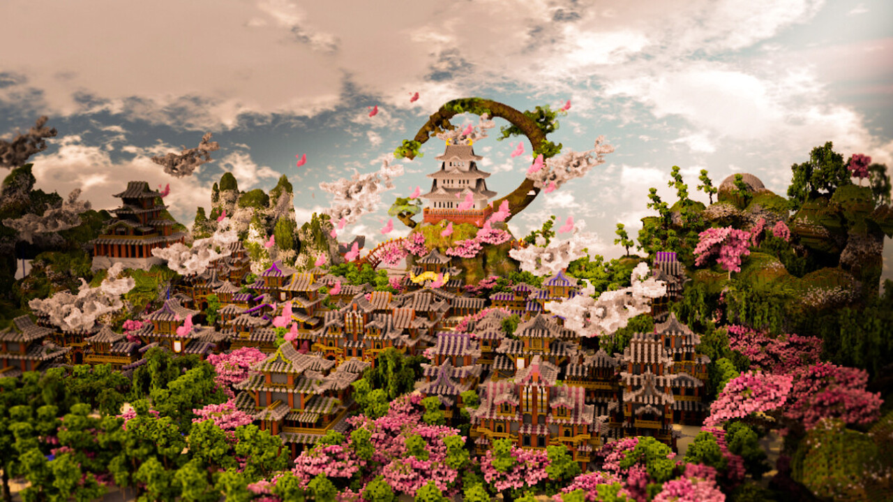 orient village Minecraft Map