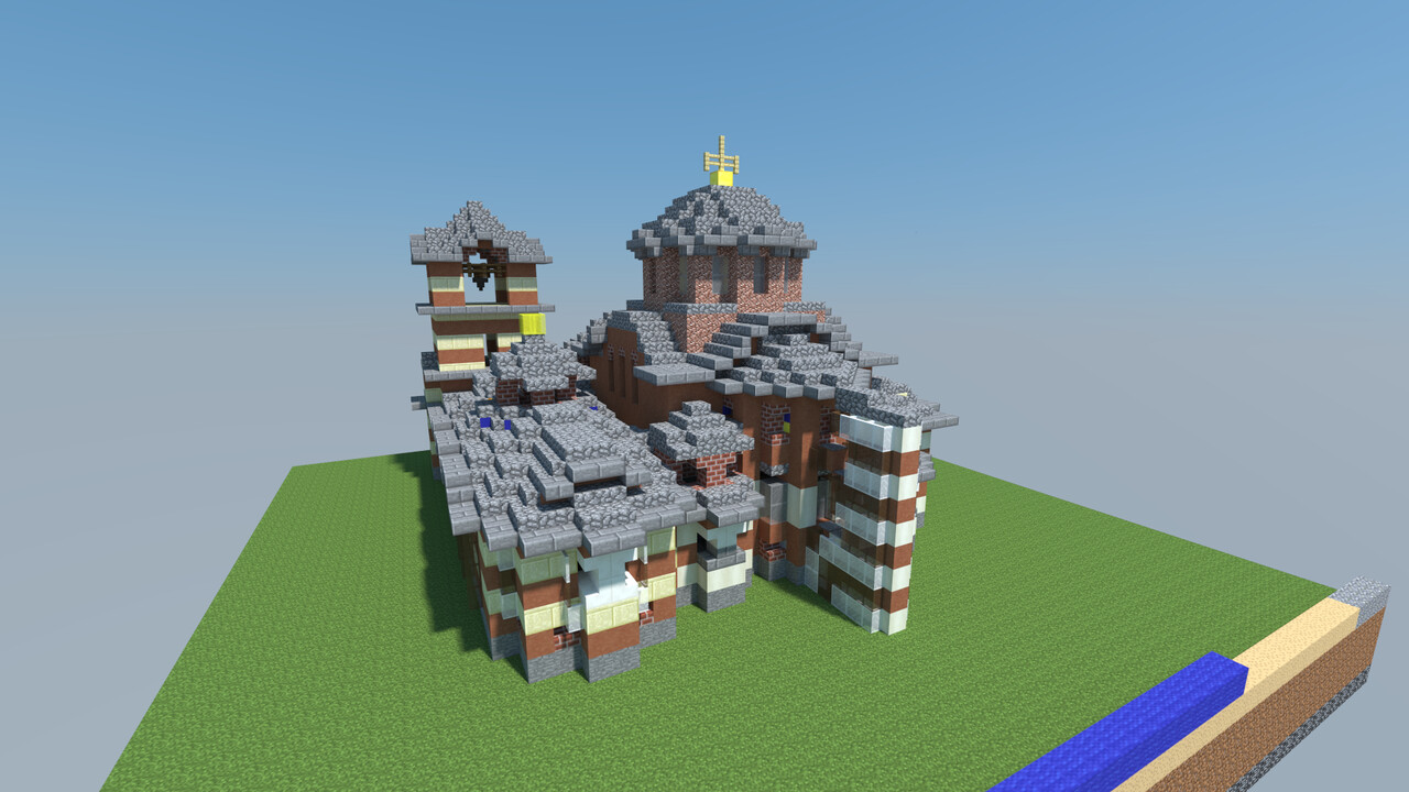 Chora Monestary Constantinople Minecraft Map