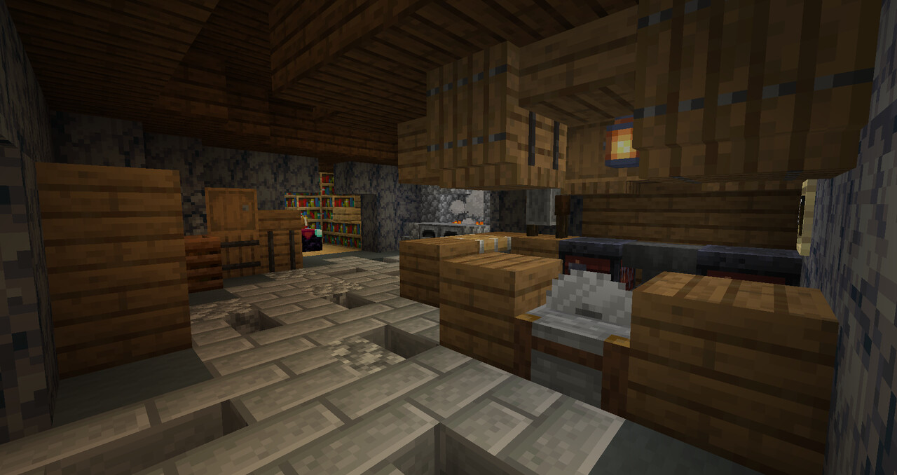 Pogtopia Bunker, DreamSMP inspired Build Minecraft Map