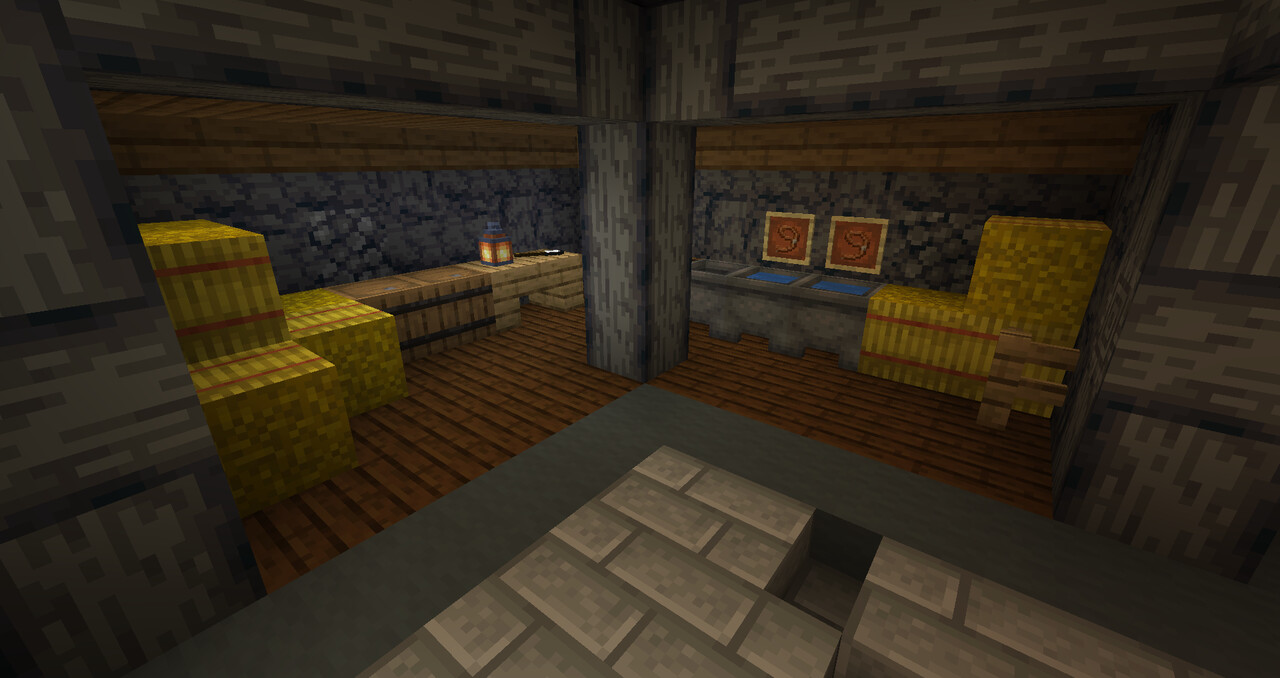 Pogtopia Bunker, DreamSMP inspired Build Minecraft Map