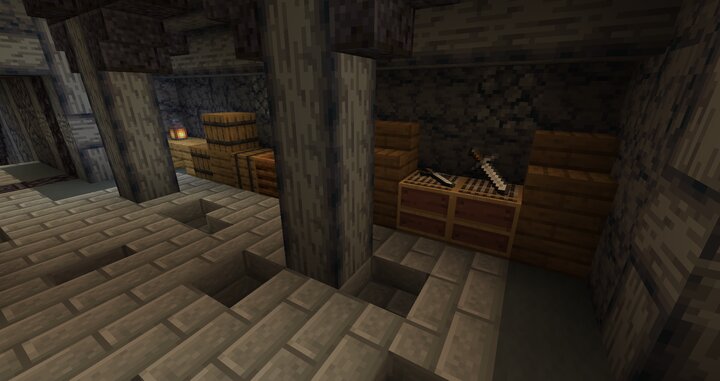 Pogtopia Bunker, DreamSMP inspired Build Minecraft Map