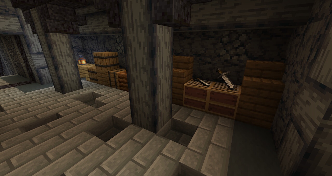 Pogtopia Bunker, DreamSMP inspired Build Minecraft Map