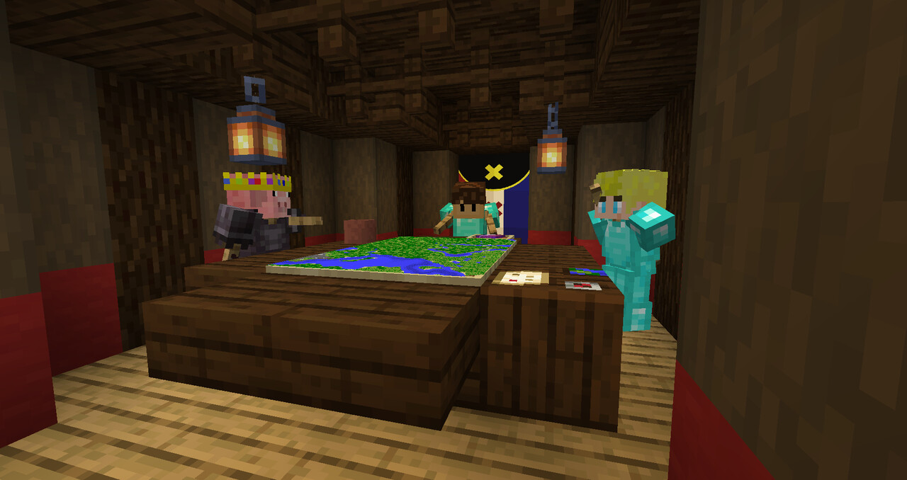 Pogtopia Bunker, DreamSMP inspired Build Minecraft Map