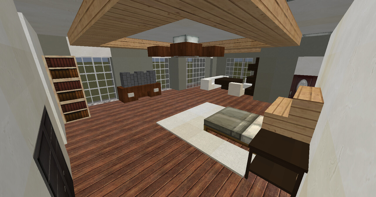 Ranch Style home #1 [With full interior and download] Minecraft Map