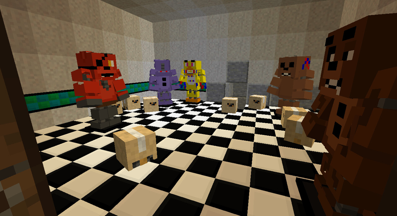 FNAF fan-made map Minecraft Map