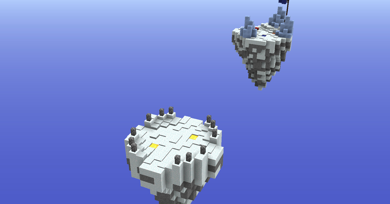 Bedwars Map 2x1/2x2 - Ice Islands | FREE DOWNLOAD Minecraft Map