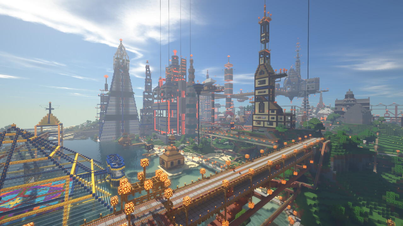 The World of Thethalla (10ish Year World) Minecraft Map