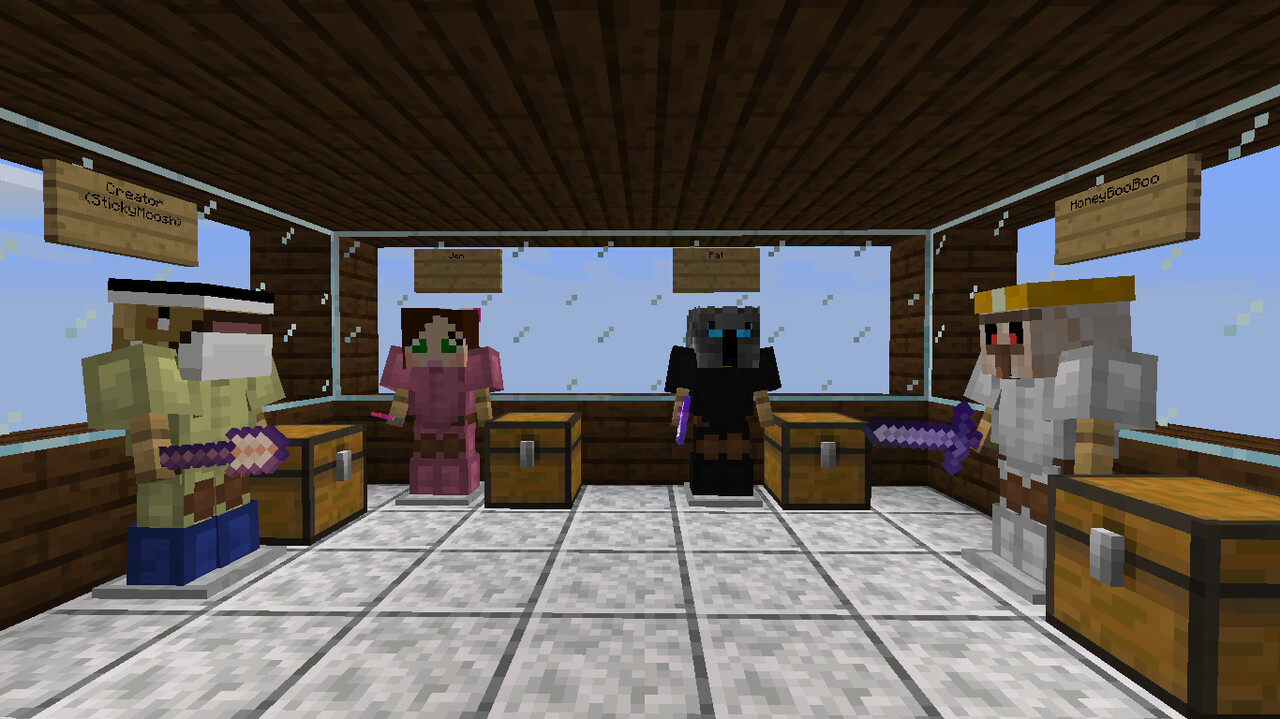 PopularMMOs 3-Dimensional Dorito Lucky Block Race! (1.8.9) Minecraft Map