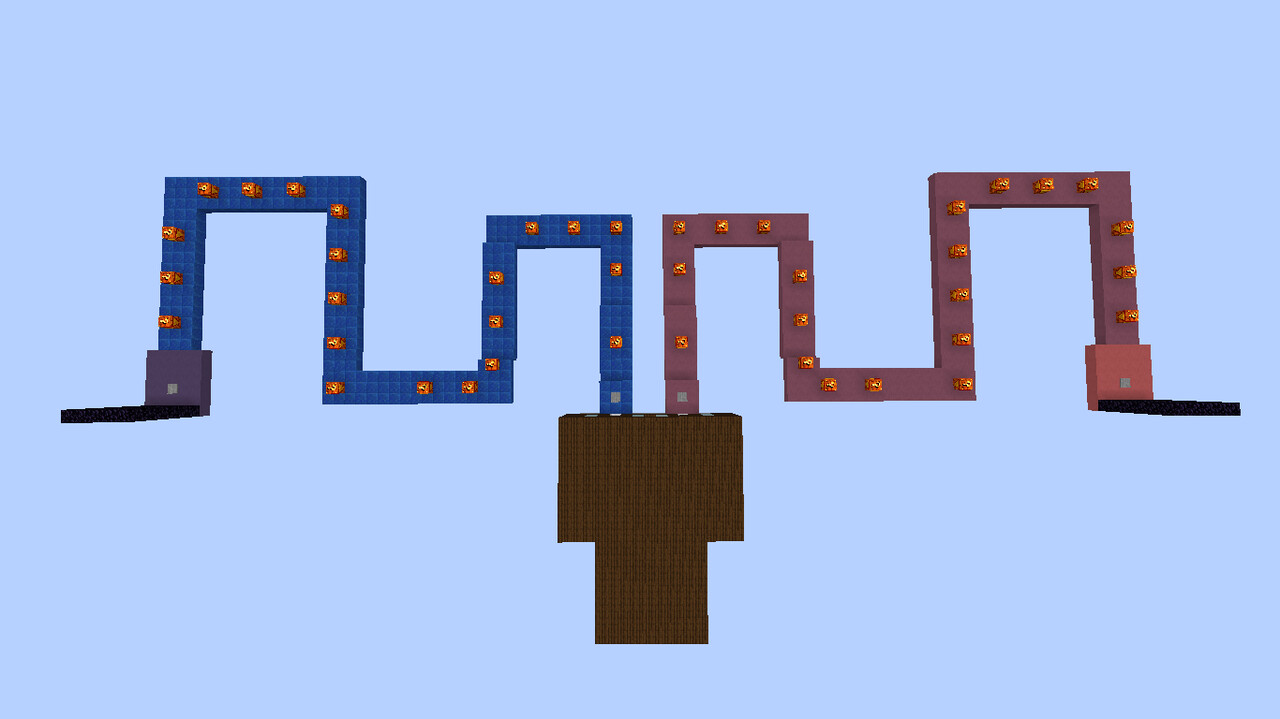 PopularMMOs 3-Dimensional Dorito Lucky Block Race! (1.8.9) Minecraft Map