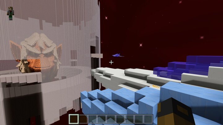 Star Fox Zero Minecraft - Final Battle with Andross Minecraft Map