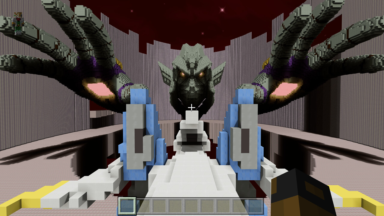 Star Fox Zero Minecraft - Final Battle with Andross Minecraft Map