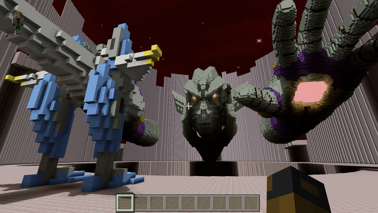 Star Fox Zero Minecraft - Final Battle with Andross Minecraft Map