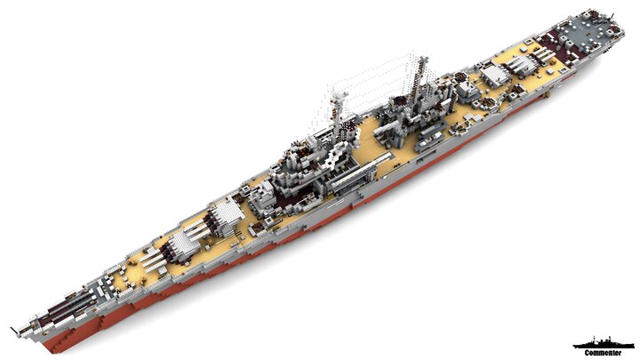 USS Anchorage & USS Buffalo 1:1 Scale Minecraft Map