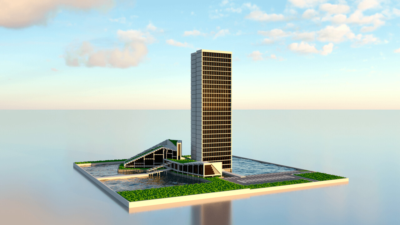 New Delta HQ | Concept Minecraft Map