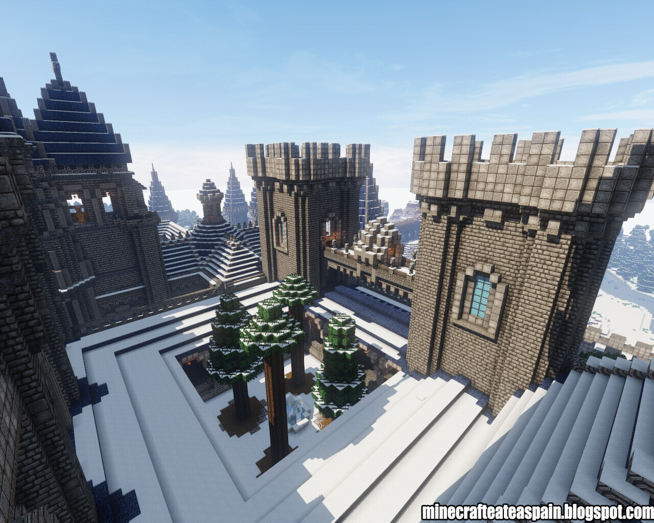 Minecrafteate Creations: Kingdom of Noriland, Castle-Palace in ...