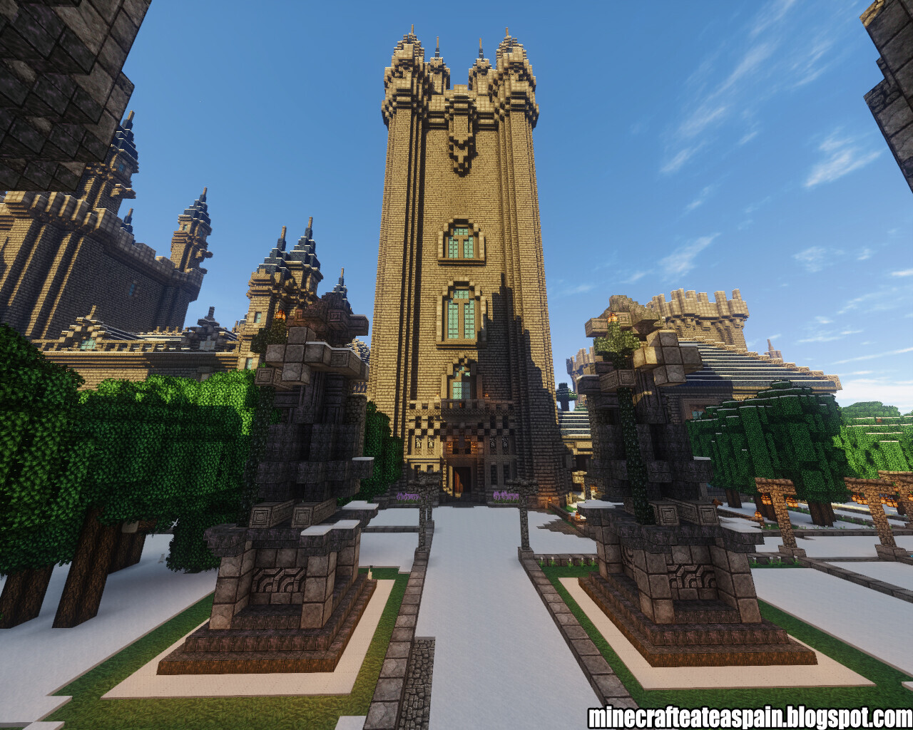 Minecrafteate Creations: Kingdom of Noriland, Castle-Palace in ...