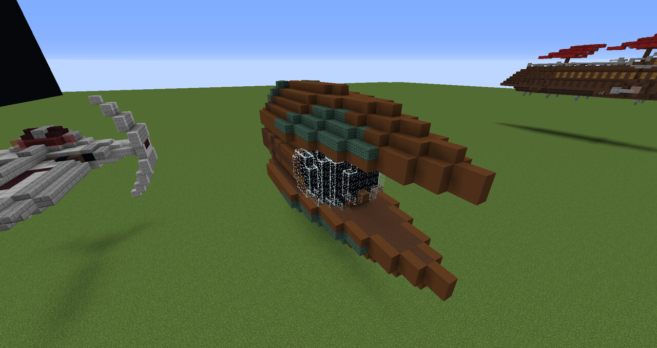 Count Dooku's ship | Minecraft 1.12.2 Minecraft Map