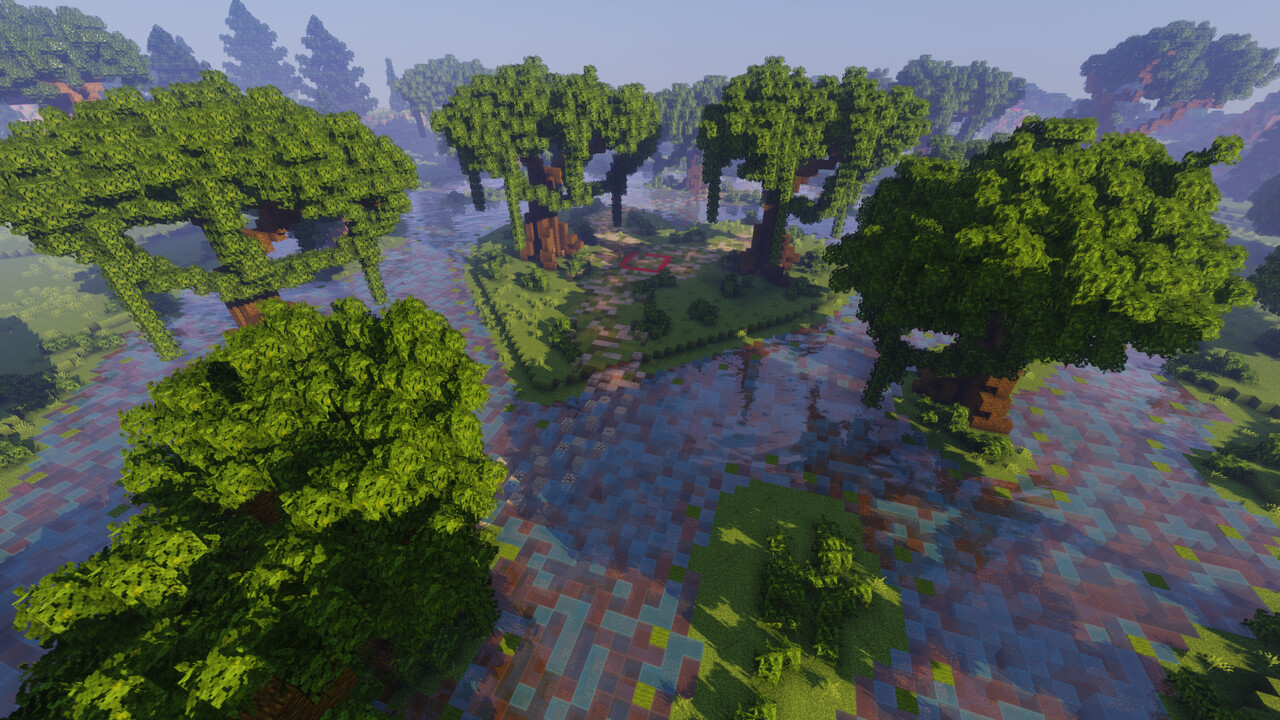 Factions Spawn WarZone 4•KOTH 768x768 Minecraft Map
