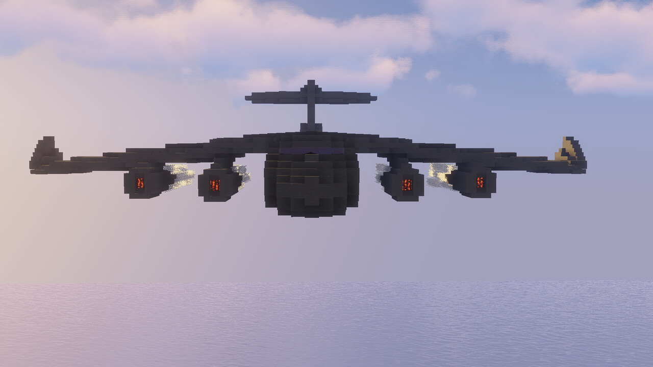RAF C17 BRIZE NORTON (CARGO PLANE) Minecraft Map