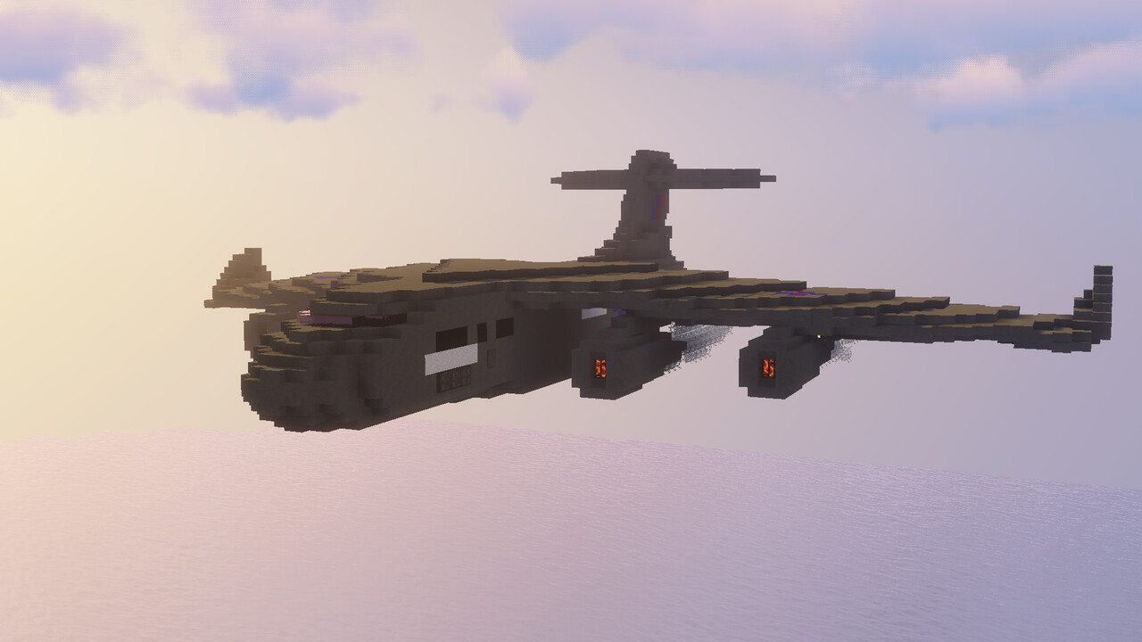 RAF C17 BRIZE NORTON (CARGO PLANE) Minecraft Map