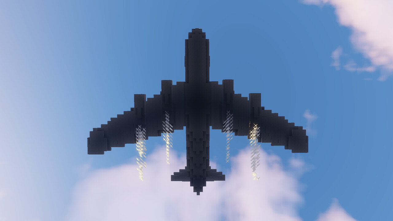RAF C17 BRIZE NORTON (CARGO PLANE) Minecraft Map