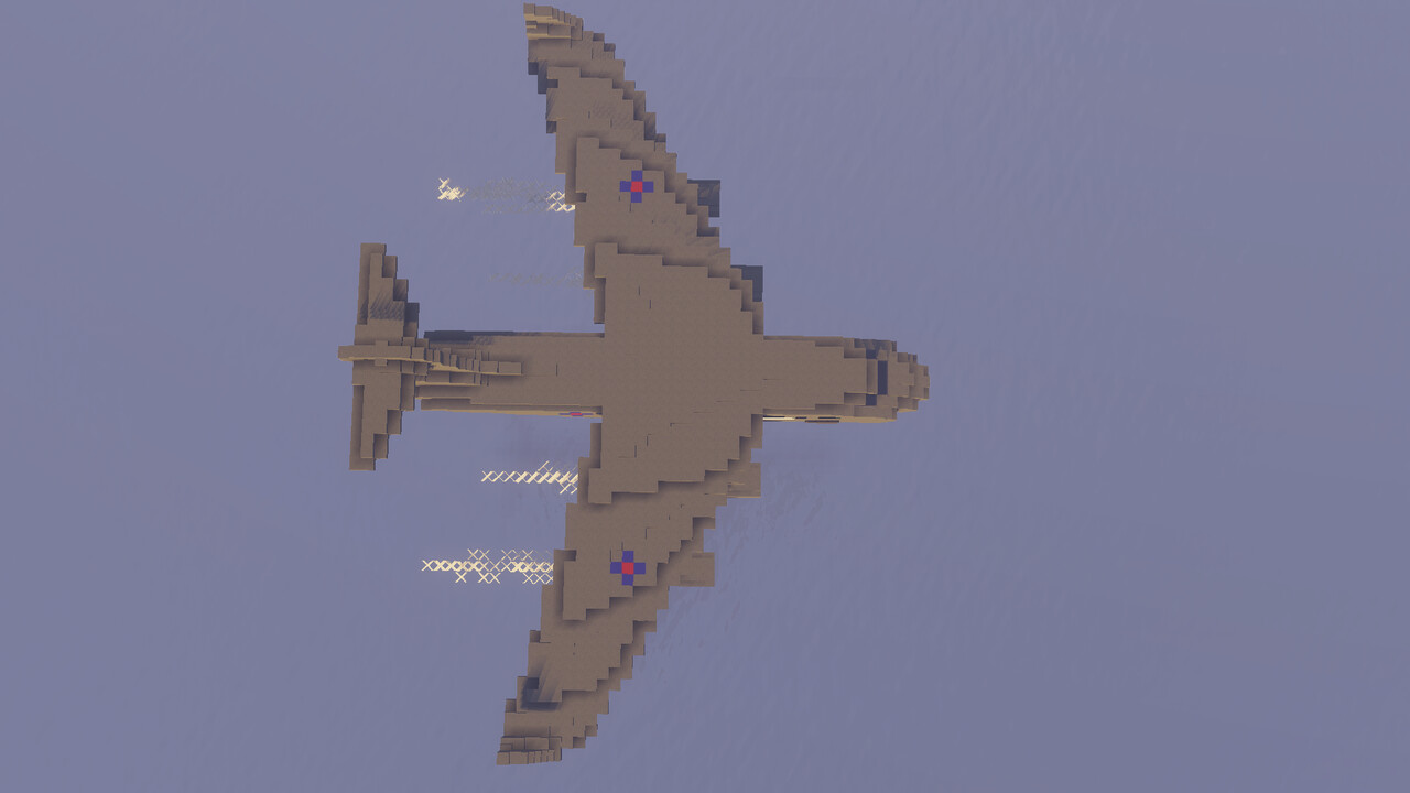 RAF C17 BRIZE NORTON (CARGO PLANE) Minecraft Map