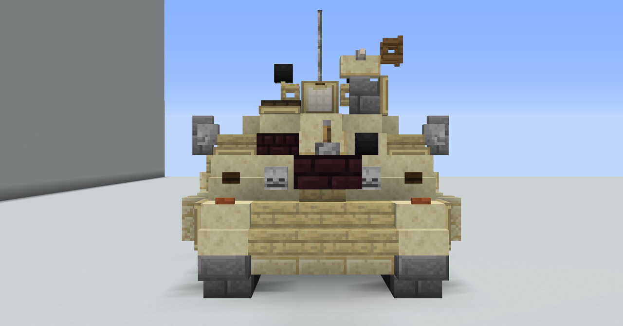 Challenger 2 MBT(1.5:1 scale) Minecraft Map