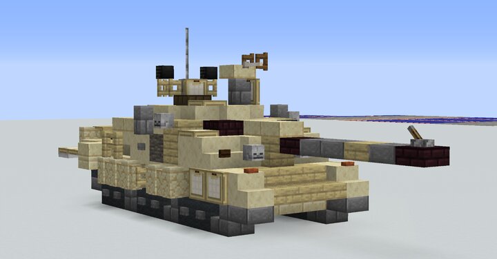 Challenger 2 MBT(1.5:1 scale) Minecraft Map