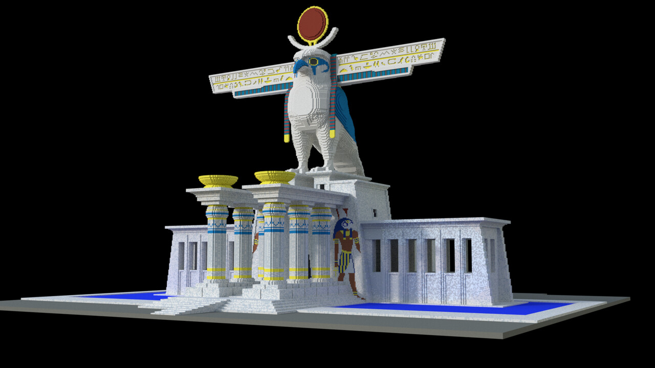 Temple of Horus Minecraft Map
