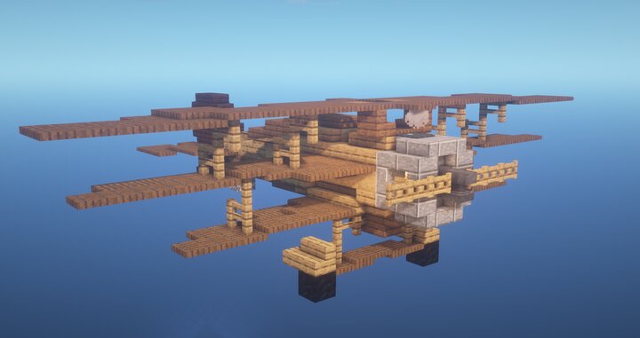 Triplane - 'Kite' Minecraft Map