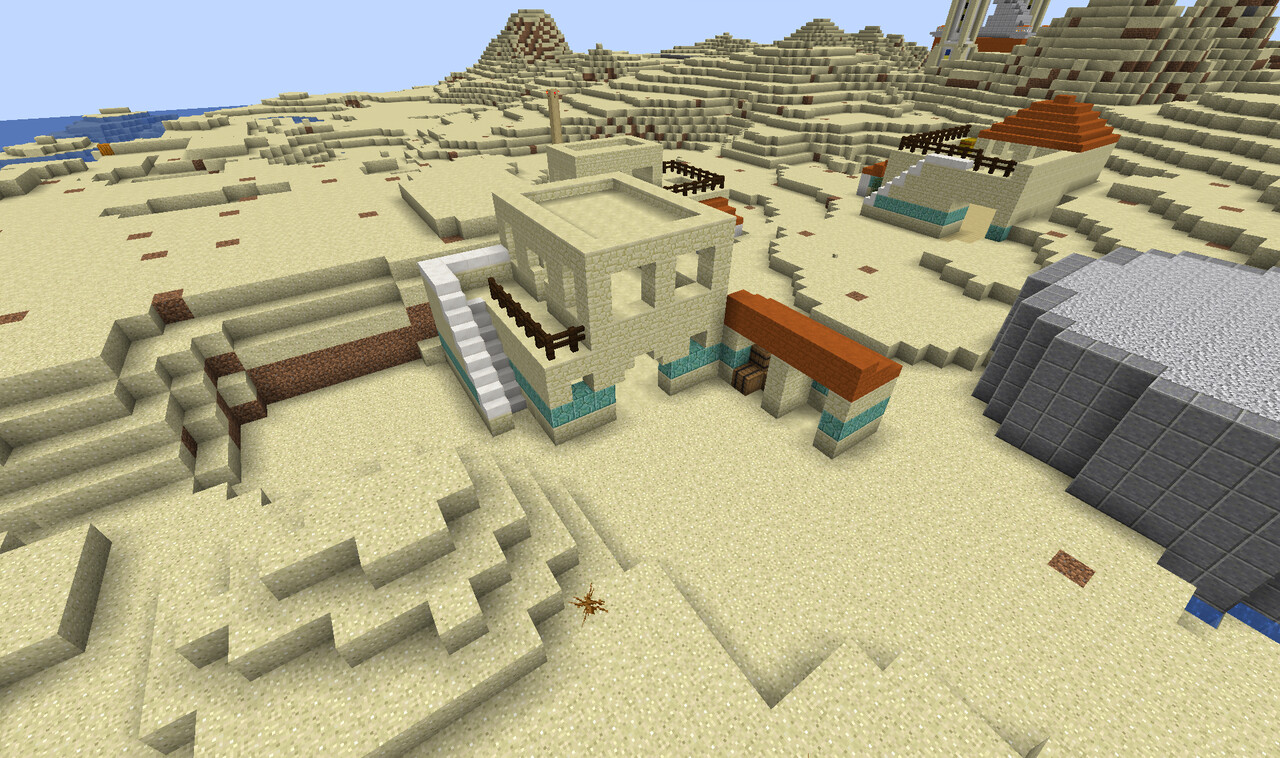 Age of Empires II - Near East Houses Minecraft Map