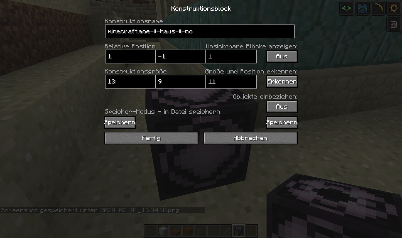 Age of Empires II - Near East Houses Minecraft Map