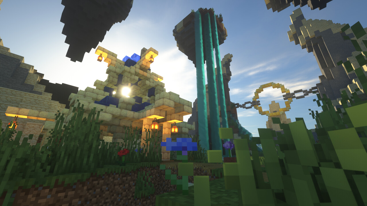 Dramatic Lobby / spawn, fundamentals Minecraft Map