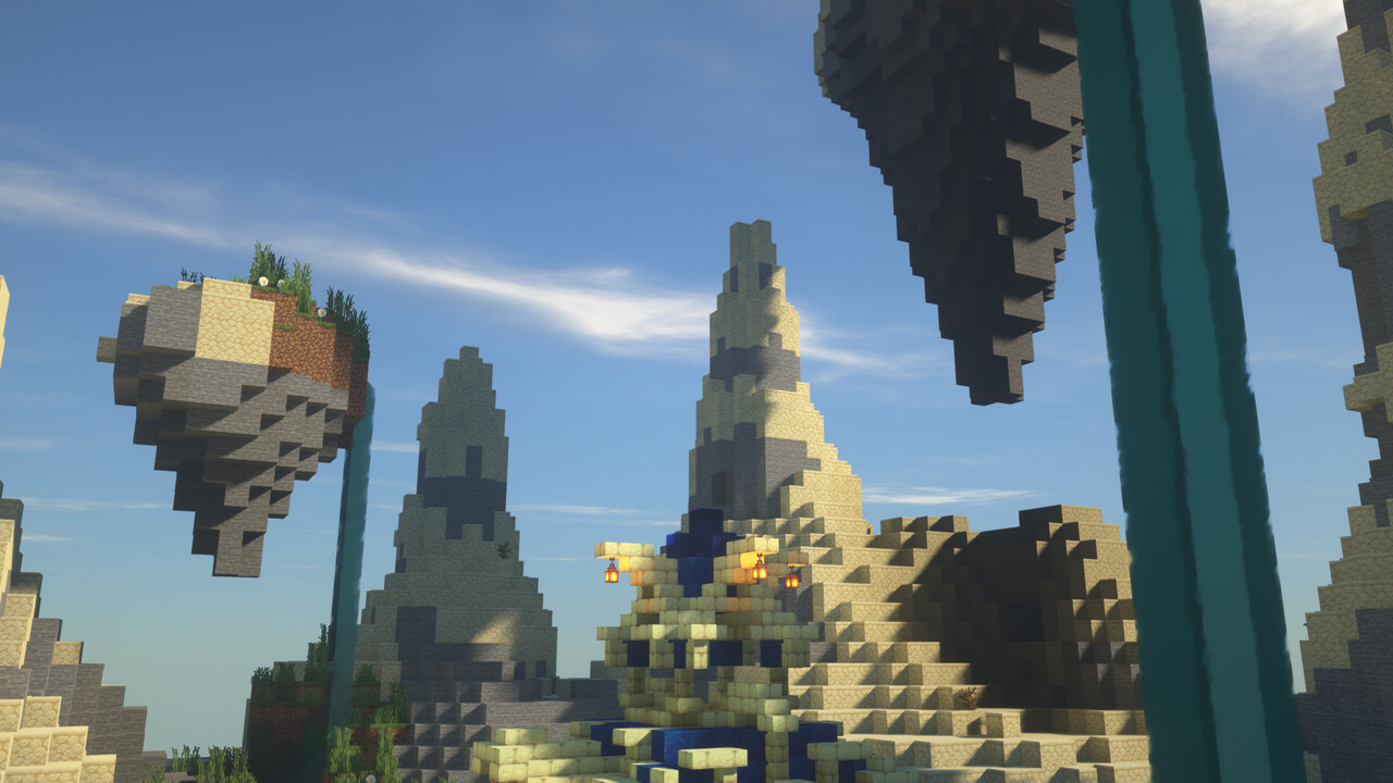 Dramatic Lobby / spawn, fundamentals Minecraft Map