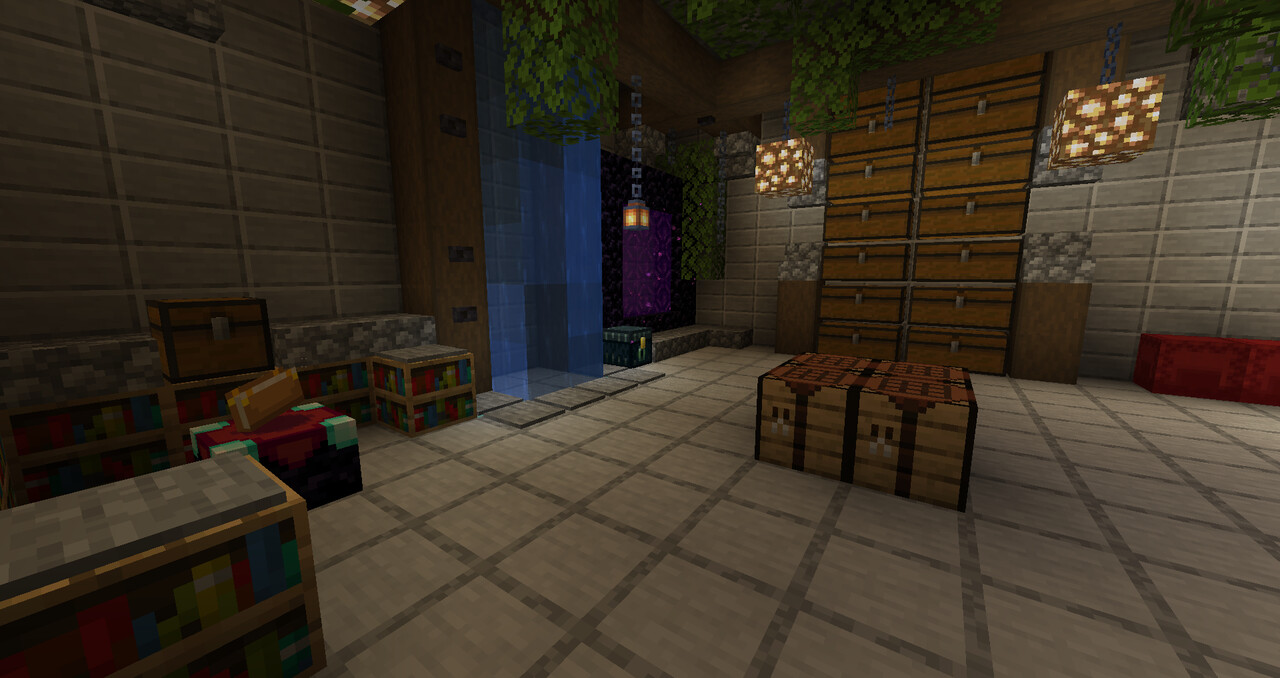 Base in a furnace ? Minecraft Map