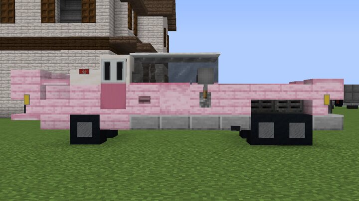 Cyberpunk 2077 6 Wheel Car Minecraft Map