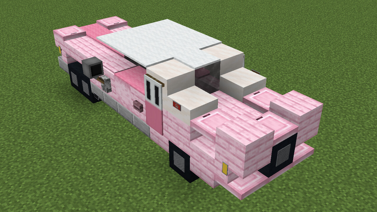 Cyberpunk 2077 6 Wheel Car Minecraft Map