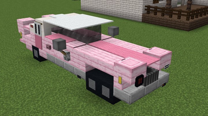 Cyberpunk 2077 6 Wheel Car Minecraft Map