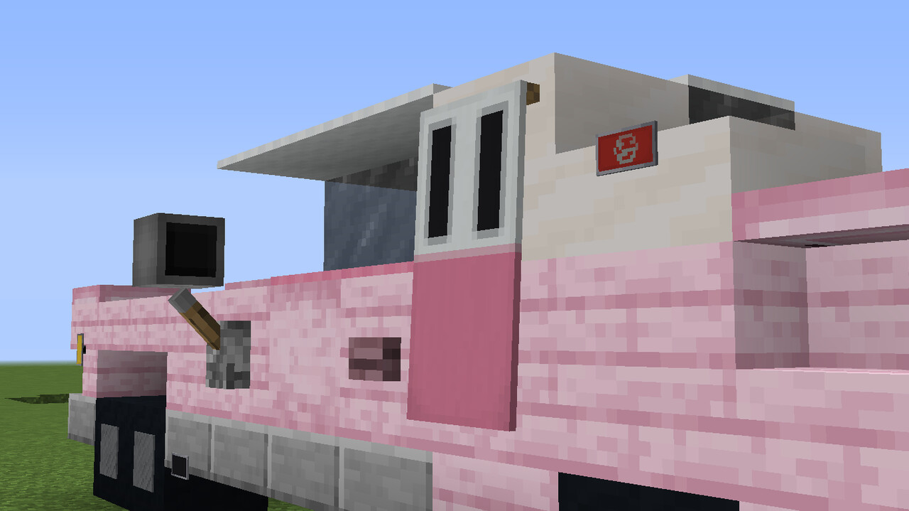 Cyberpunk 2077 6 Wheel Car Minecraft Map