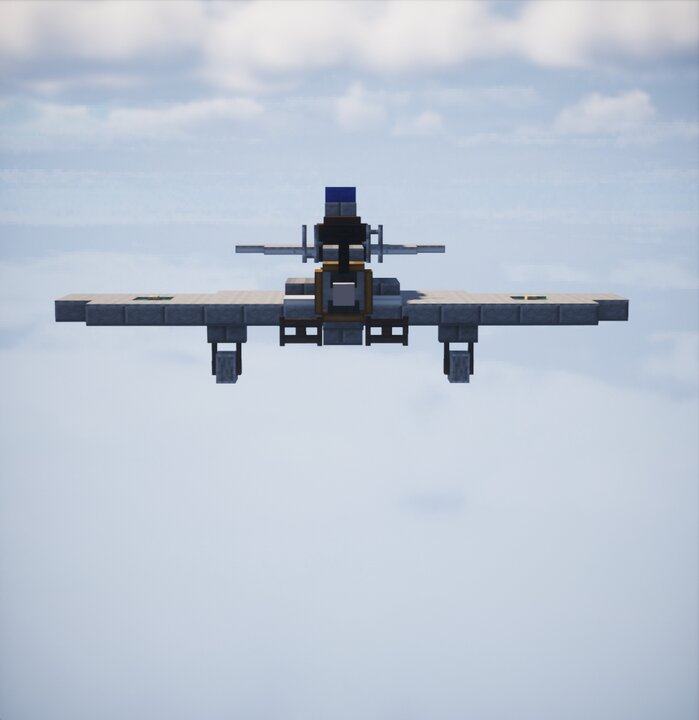 Curtiss P-36 Hawk Minecraft Map