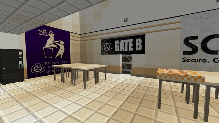 SCP Site-19 Minecraft Map